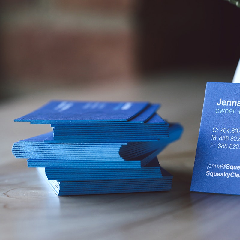 Easily Upload Designs for Your Painted Edge Business Cards